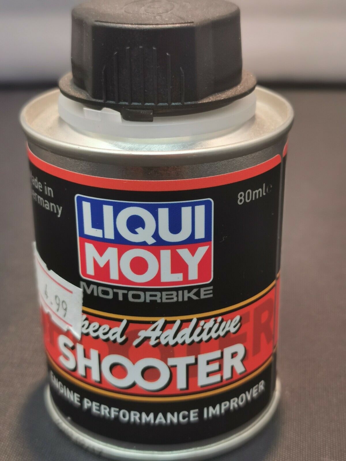 Liqui-Moly 4 Stroke Motorcycle Speed Additive 80ml Shooter Fuel Treatment - Chequered Flag ...